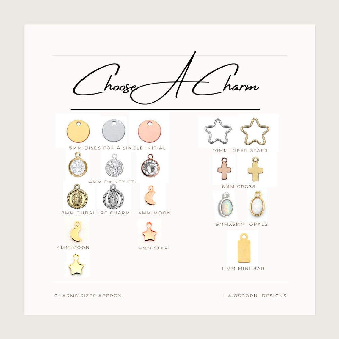 CUSTOM CHARM RING Design Your Own Choose Your Charms | Etsy