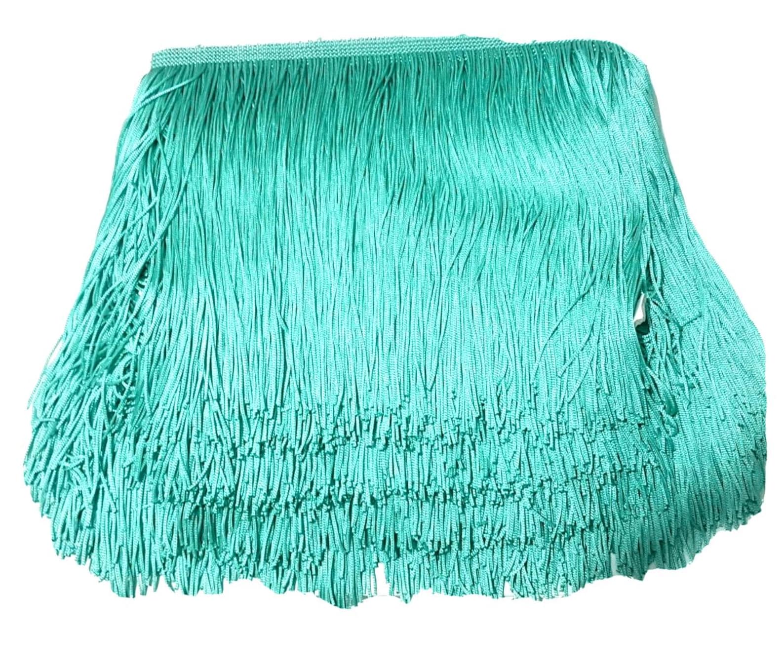 15cm Drop Sea Foam Mint Green Silk Fringe Fringing - Etsy