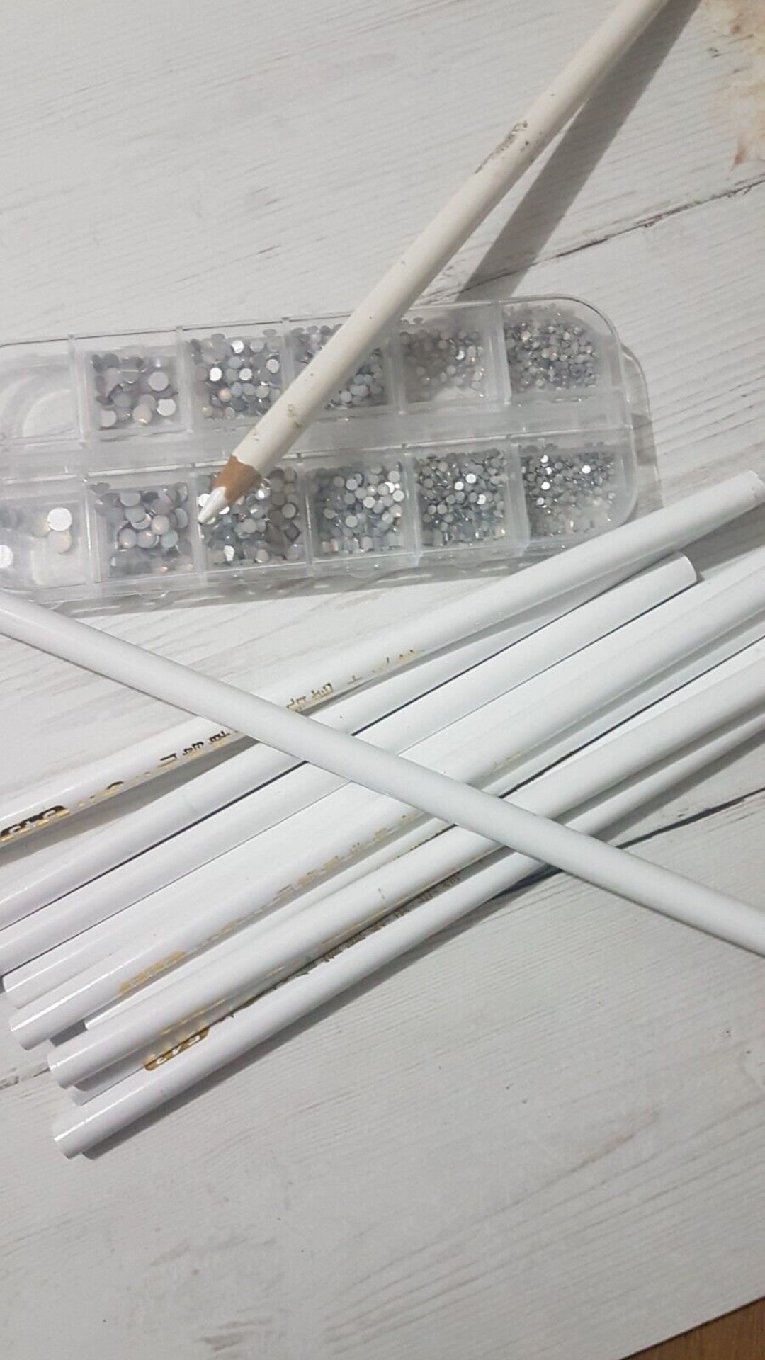 2x Wax Pencil/ Crystal Picker for Nail Art and Sewing/ Bedazzling - Etsy
