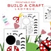 Build A Craft Ladybug Printable Kids Activity & Paper Crafts Digital ...