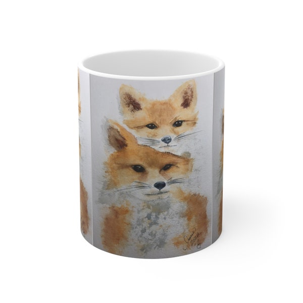 Fox Mug - Etsy