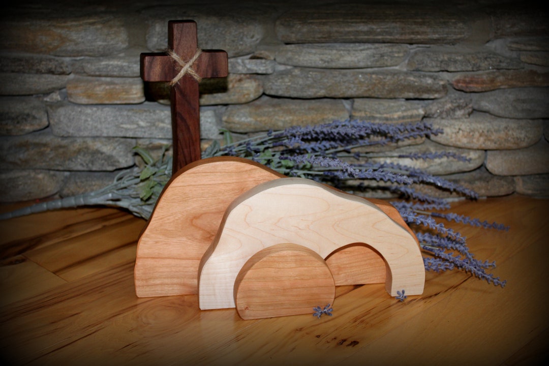 Large Wooden Empty Tomb Easter Décor - Etsy