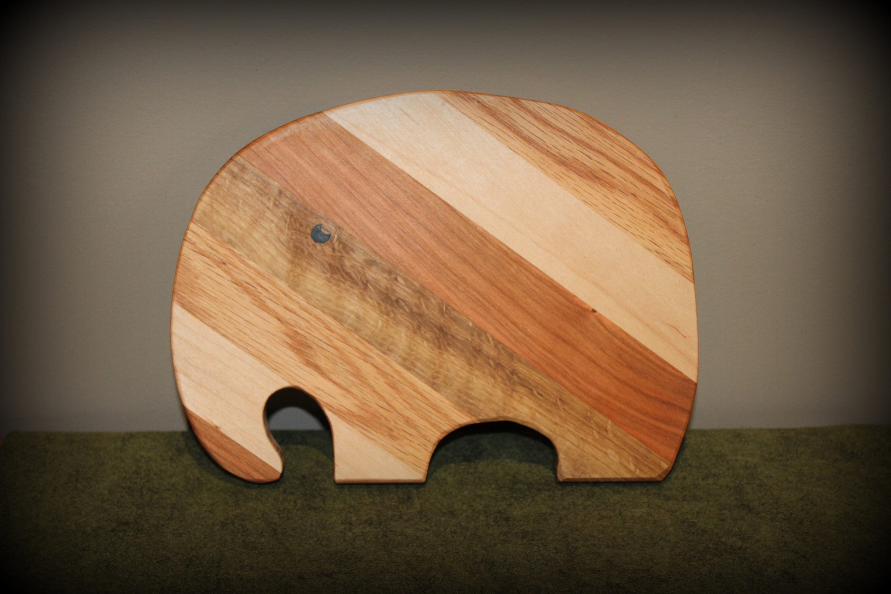 Elephant Shaped Cutting Board - Etsy