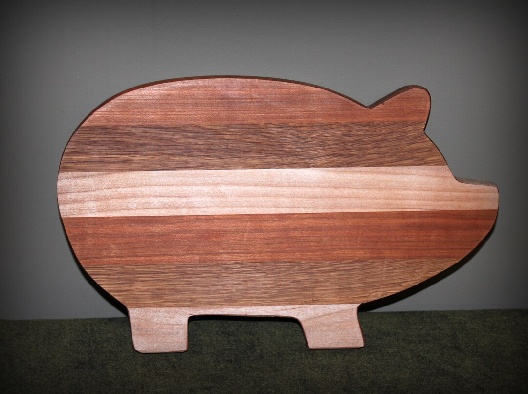 Pig Shaped Cutting Board - Etsy