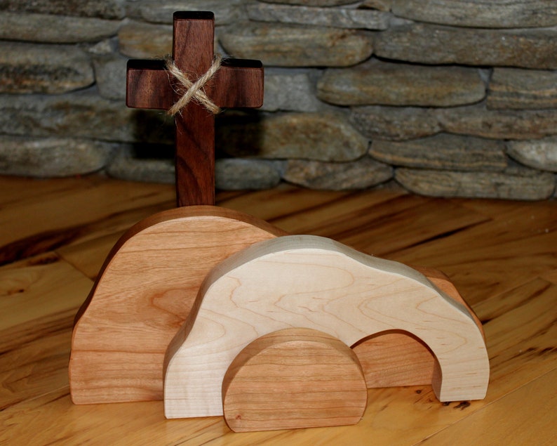 Large Wooden Empty Tomb Easter Décor - Etsy