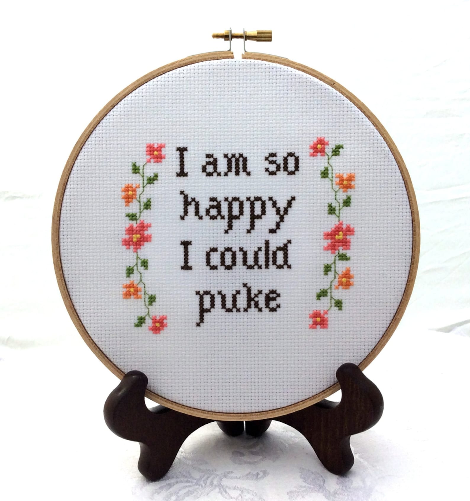 Sarcastic Embroidery Finish, Humorous Cross Stitch, Funny Wall Hanging ...