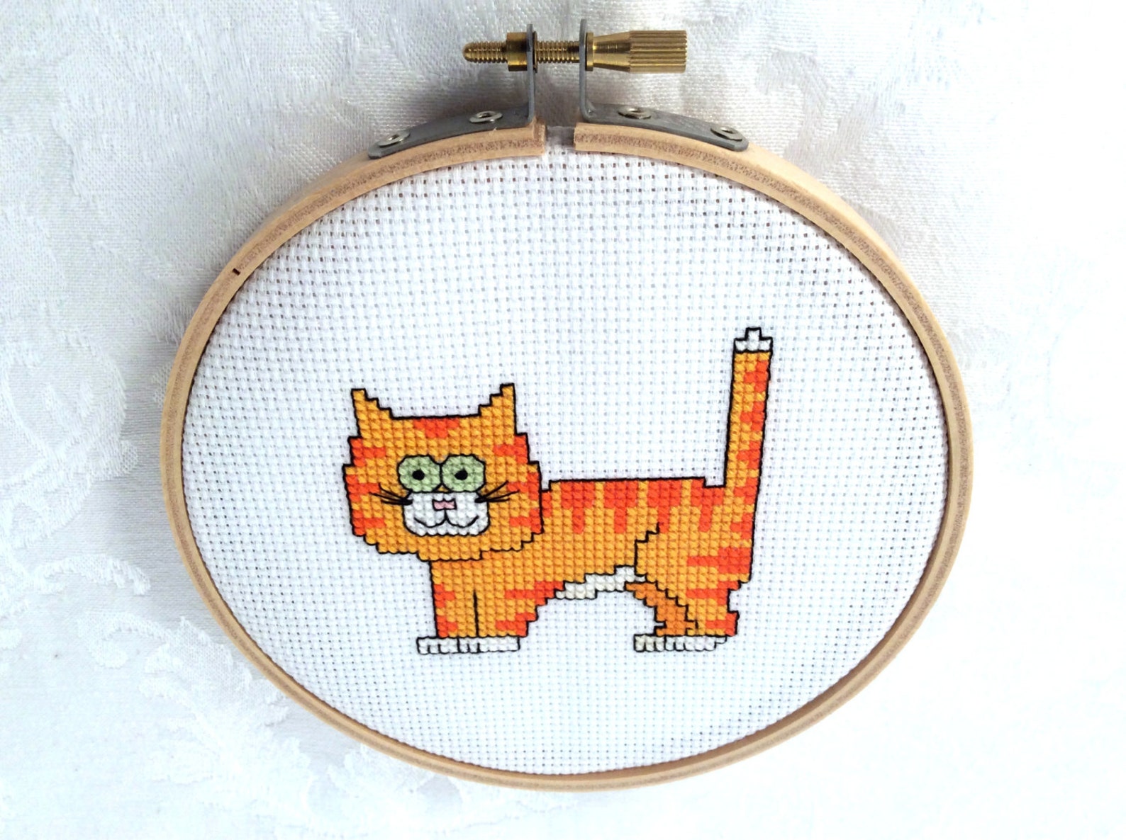 Cat Cross Stitch Pattern, PDF Pattern, Pet Embroidery, Kitty ...