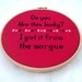 Morbid Counted Cross Stitch Pattern, Suggestive Embroidery, Funny PDF ...