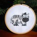Zebra Cross Stitch Pattern, PDF Pattern, Jungle Embroidery, Animal ...