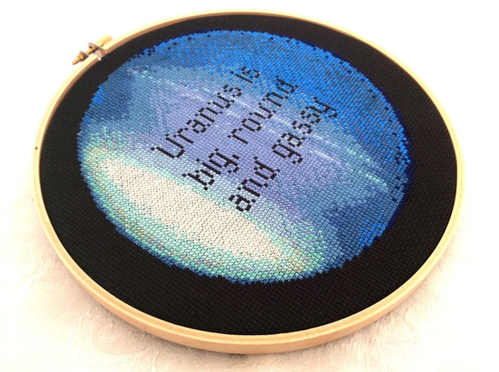 Uranus Cross Stitch Pattern, Rude PDF Pattern, Funny Embroidery, Snarky ...