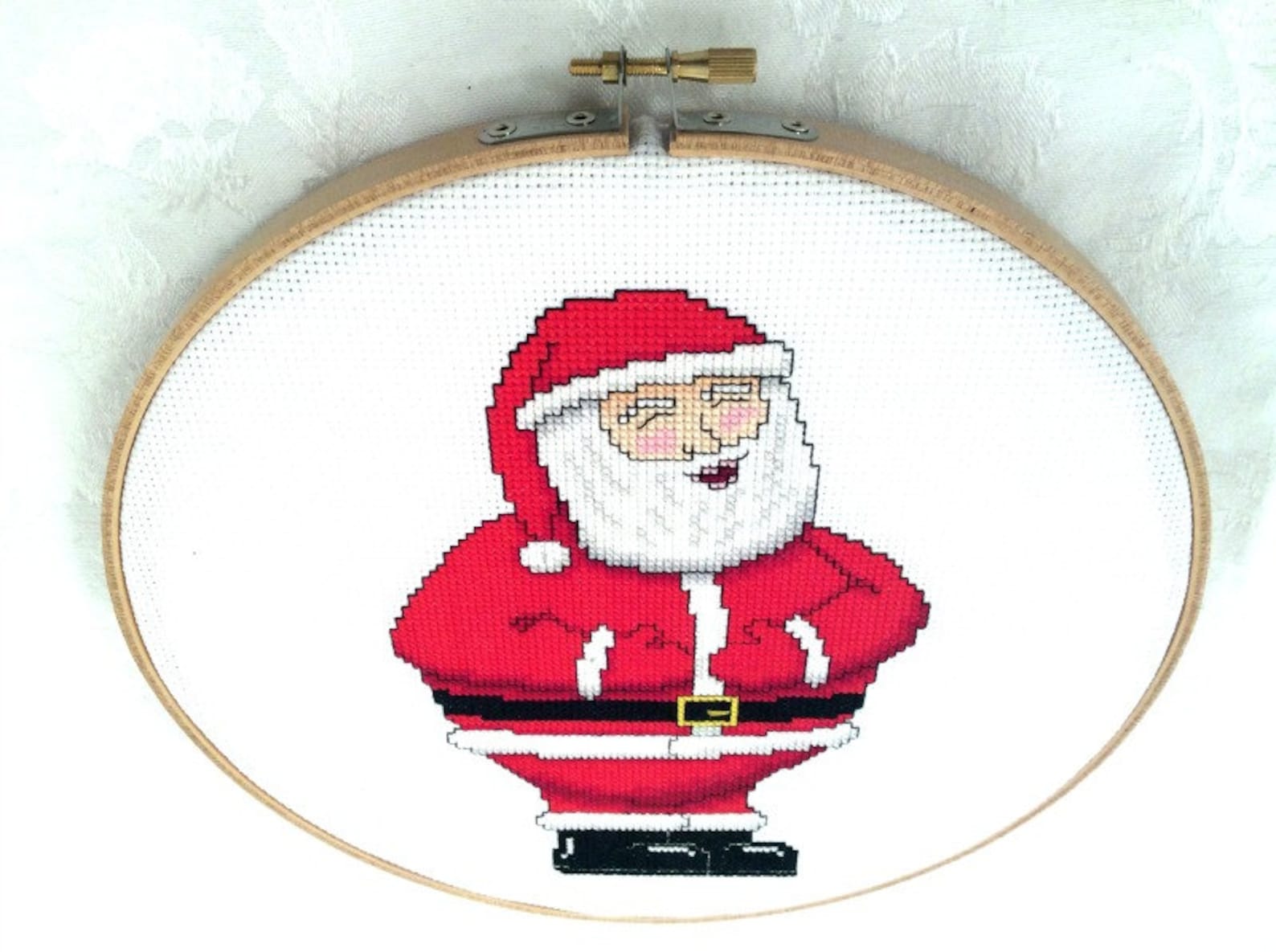 Santa Claus Cross Stitch Pattern, Christmas PDF Pattern, Holiday ...