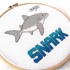 Snark Cross Stitch Pattern, Cussing Sassy, Swearing Needlepoint, Snarky ...