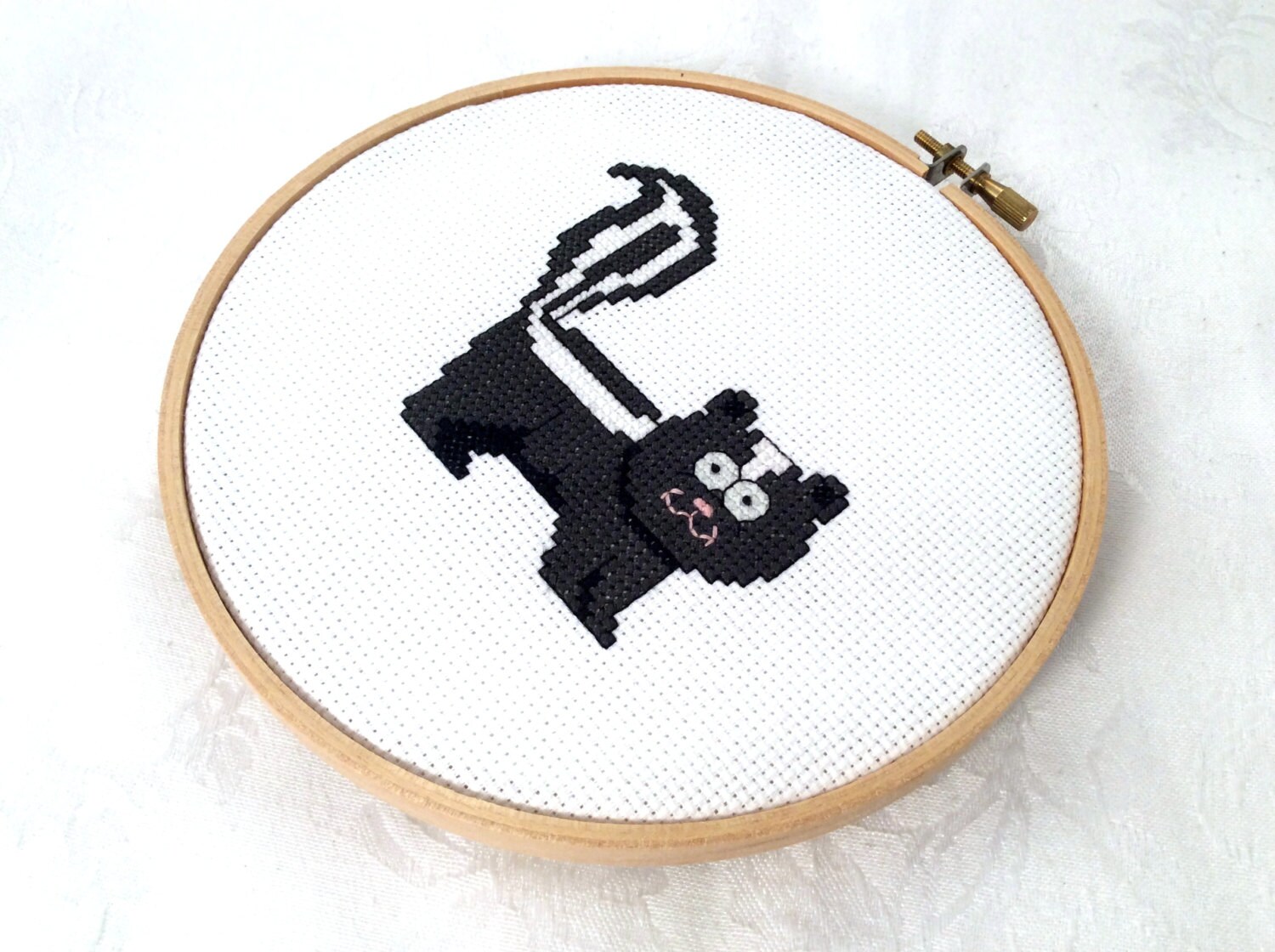 Skunk Cross Stitch Pattern, PDF Pattern, Forest Embroidery, Animal ...