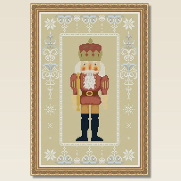 Nutcracker Cross Stitch - Etsy