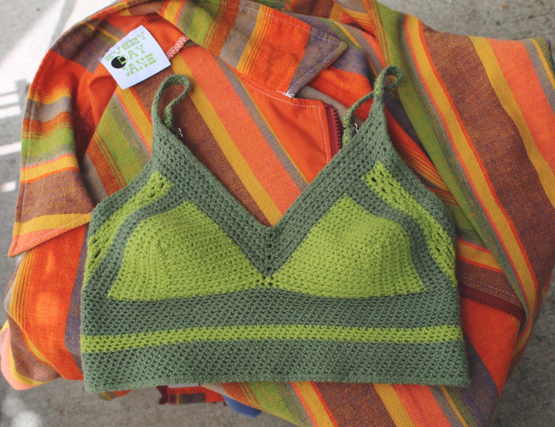 SAMPLE Bra in GREEN From the ROYGBV Collection Ready to Ship - Etsy