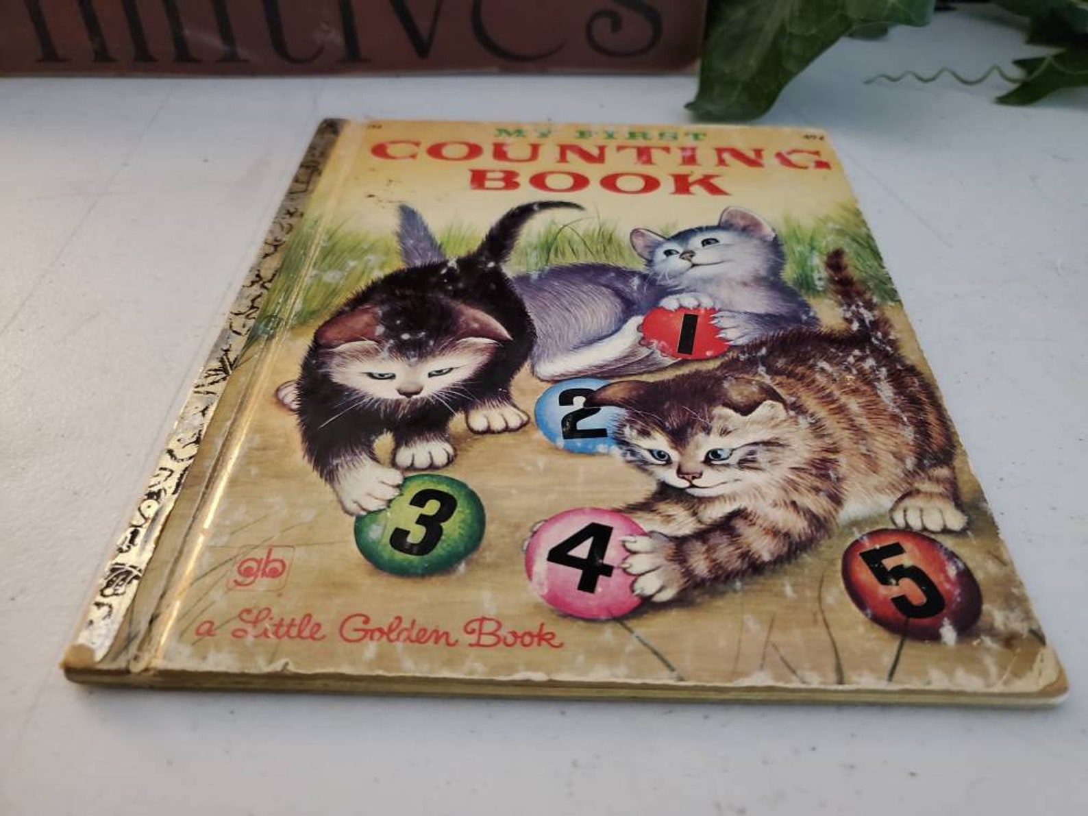 1975 my First Counting Book A Little Golden Book / - Etsy