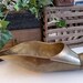 Brass Hanging Scale Pan Distressed Brass Funnel Nail Hopper Scoop Scale ...