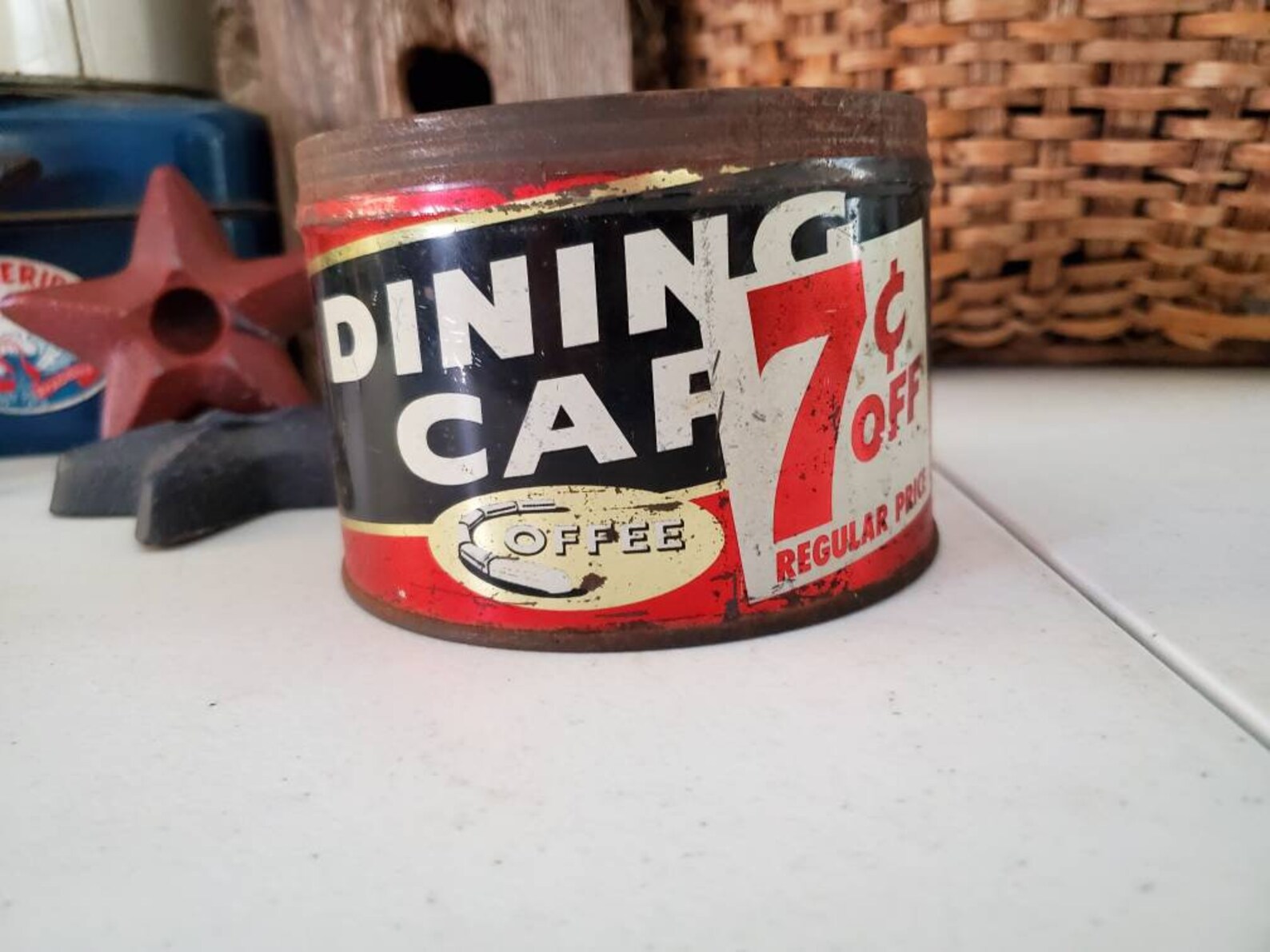 Dining Car Coffee Can Vintage 1940's Coffee Advertising - Etsy