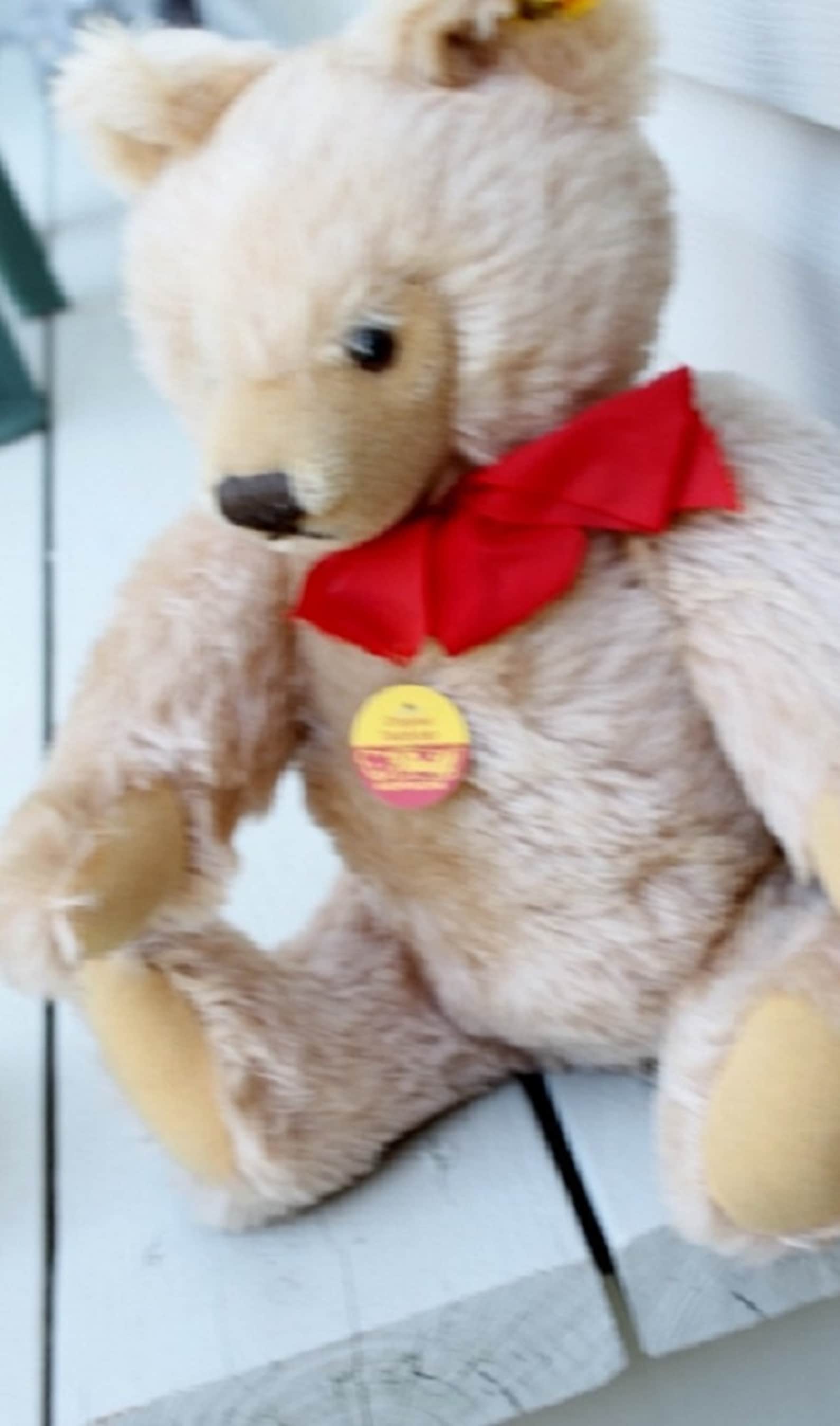 Steiff Original Teddy Bear / 1980's Original Steiff Bear / - Etsy