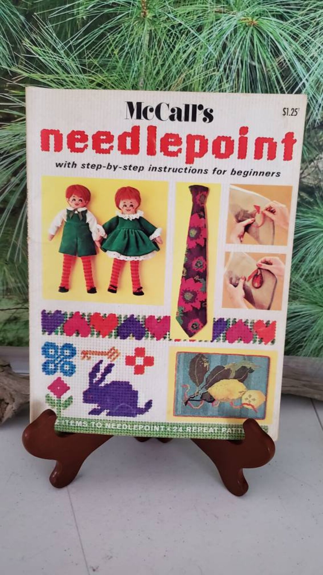 1972 Mccall's Needlepoint Magazine 22 Needlepoint Patterns Handmade ...