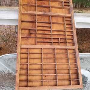 Letter Press Printer Drawer With Cup Style Drawer Pull Vintage Typeset ...