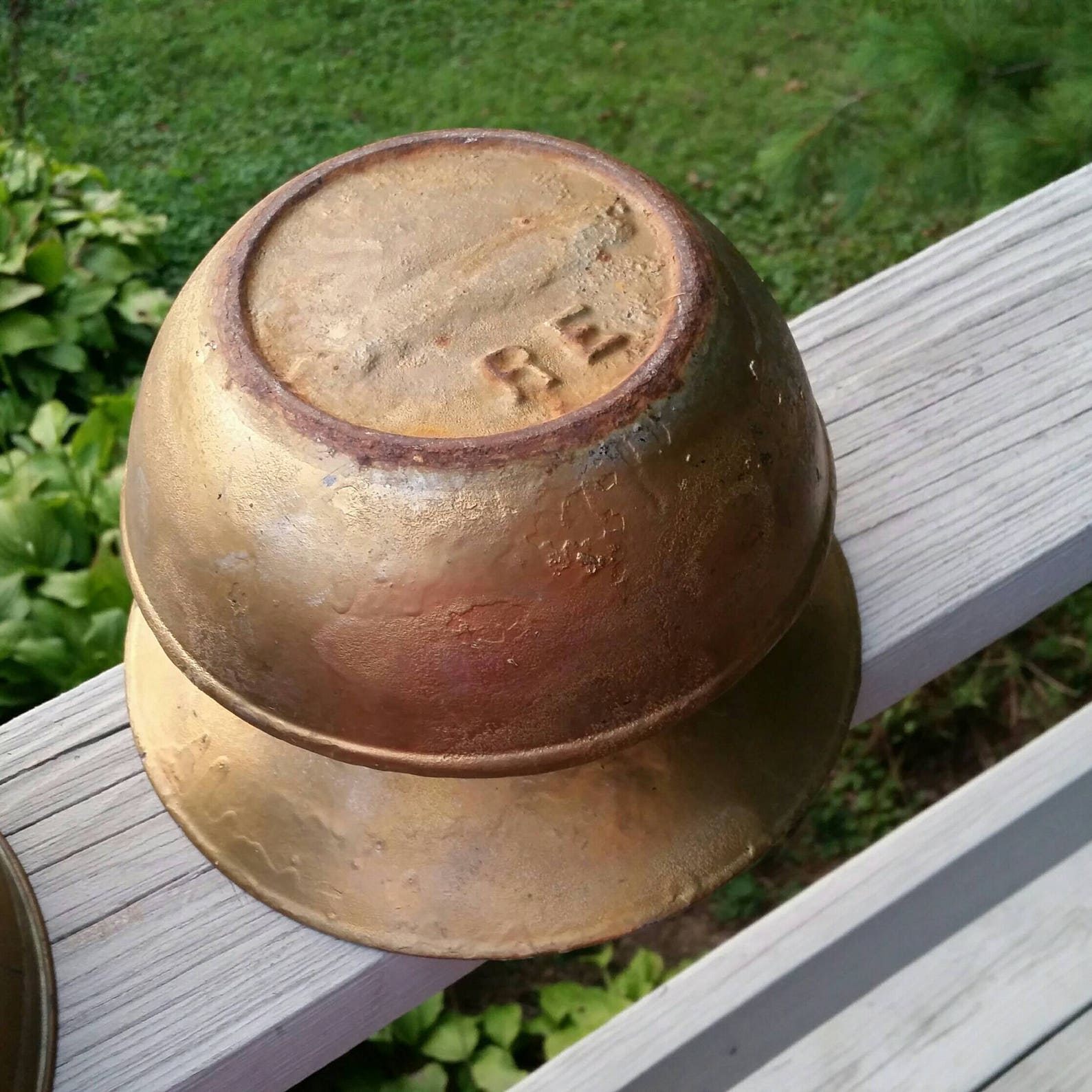 Antique Cast Iron & Brass Spittoon 2 Piece Spittoon / Antique - Etsy