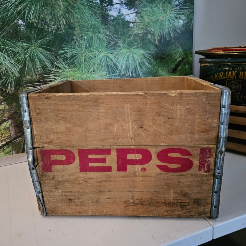 Old Pepsi Crate - Etsy