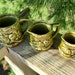 Green Ceramic Stacking Measuring Cups / Set of 3 Ceramic - Etsy
