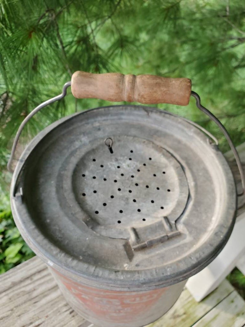 Bait Bucket Falls City 2 Piece Galvanized 7810 Minnow Bucket - Etsy Canada