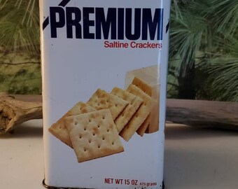 Saltine Cracker Tin - Etsy