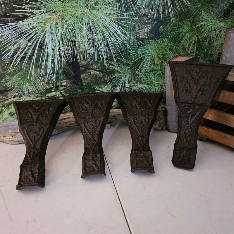 Cast Iron Table Legs - Etsy