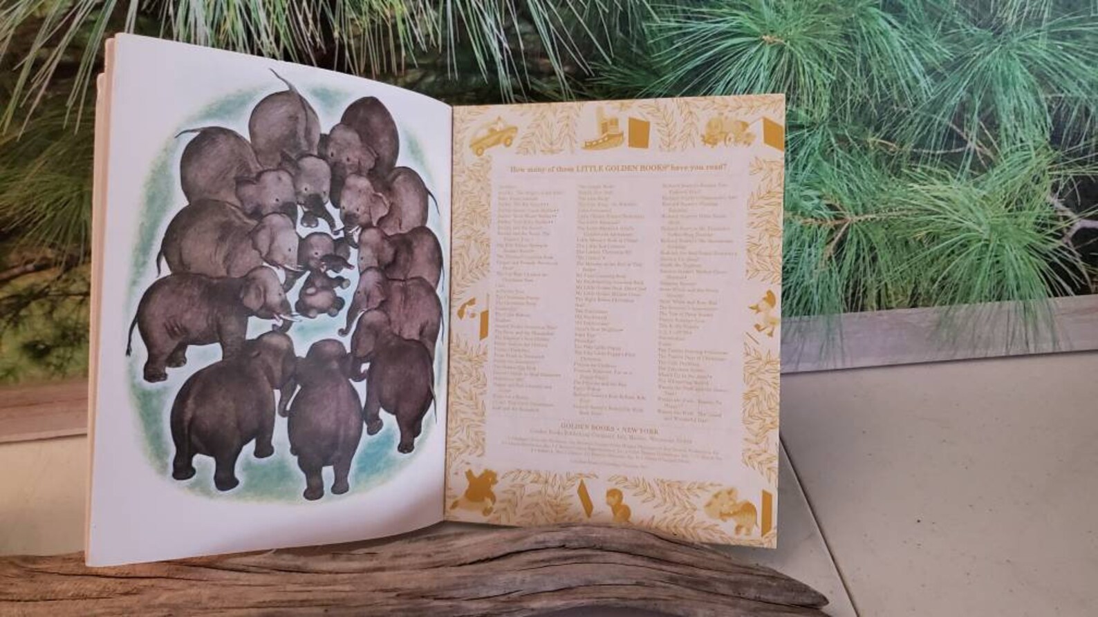 1974 the Saggy Baggy Elephant A Little Golden Book Classic Vintage ...