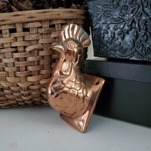 Copper Rooster - Etsy