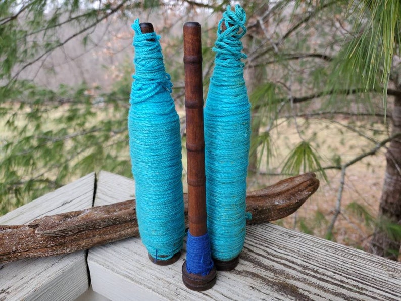 Set of 3 Antique Primitive Wood Thread Textile Spools / Rustic - Etsy