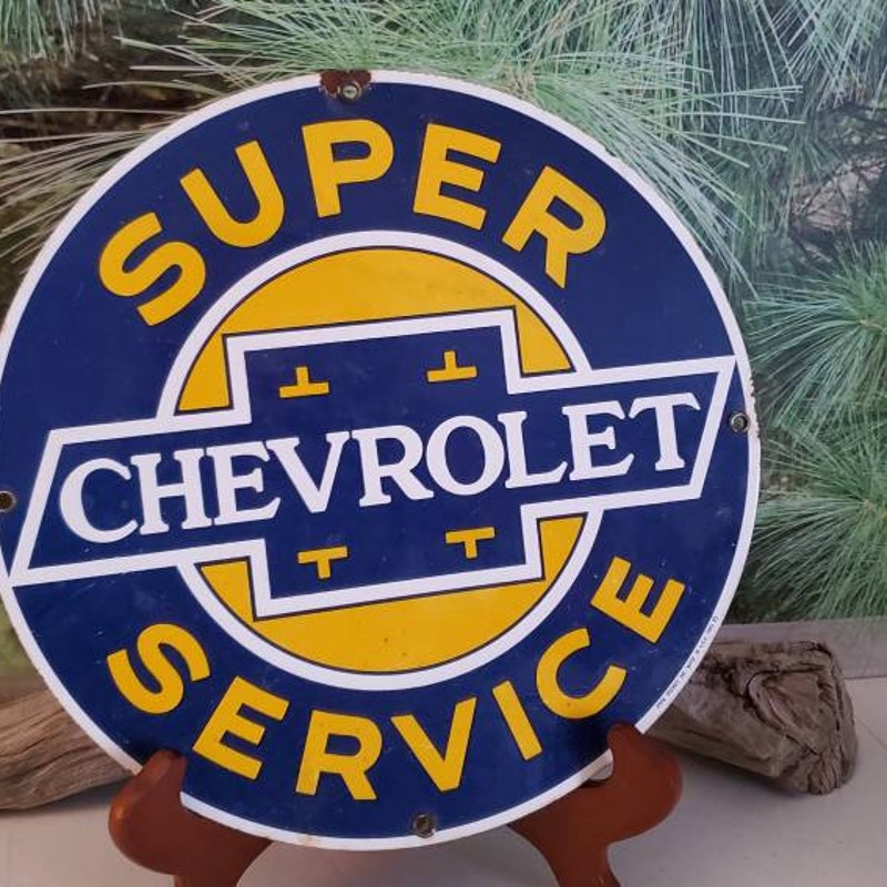 Chevrolet Sign - Etsy