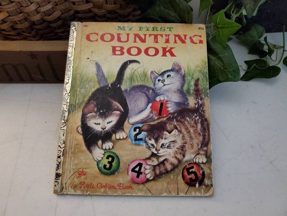 1975 my First Counting Book A Little Golden Book / - Etsy