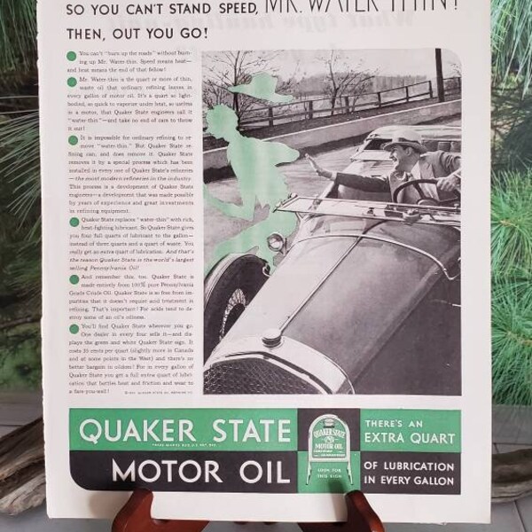 Quaker State - Etsy