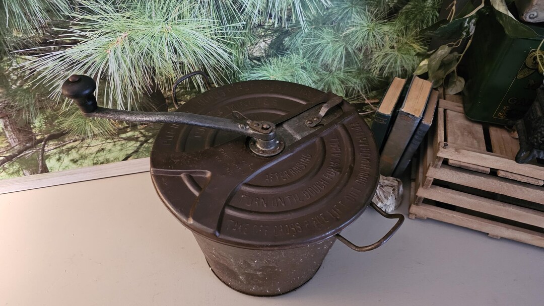Antique Bread Maker Dough Mixer With Mounting Bracket #4256 - Etsy
