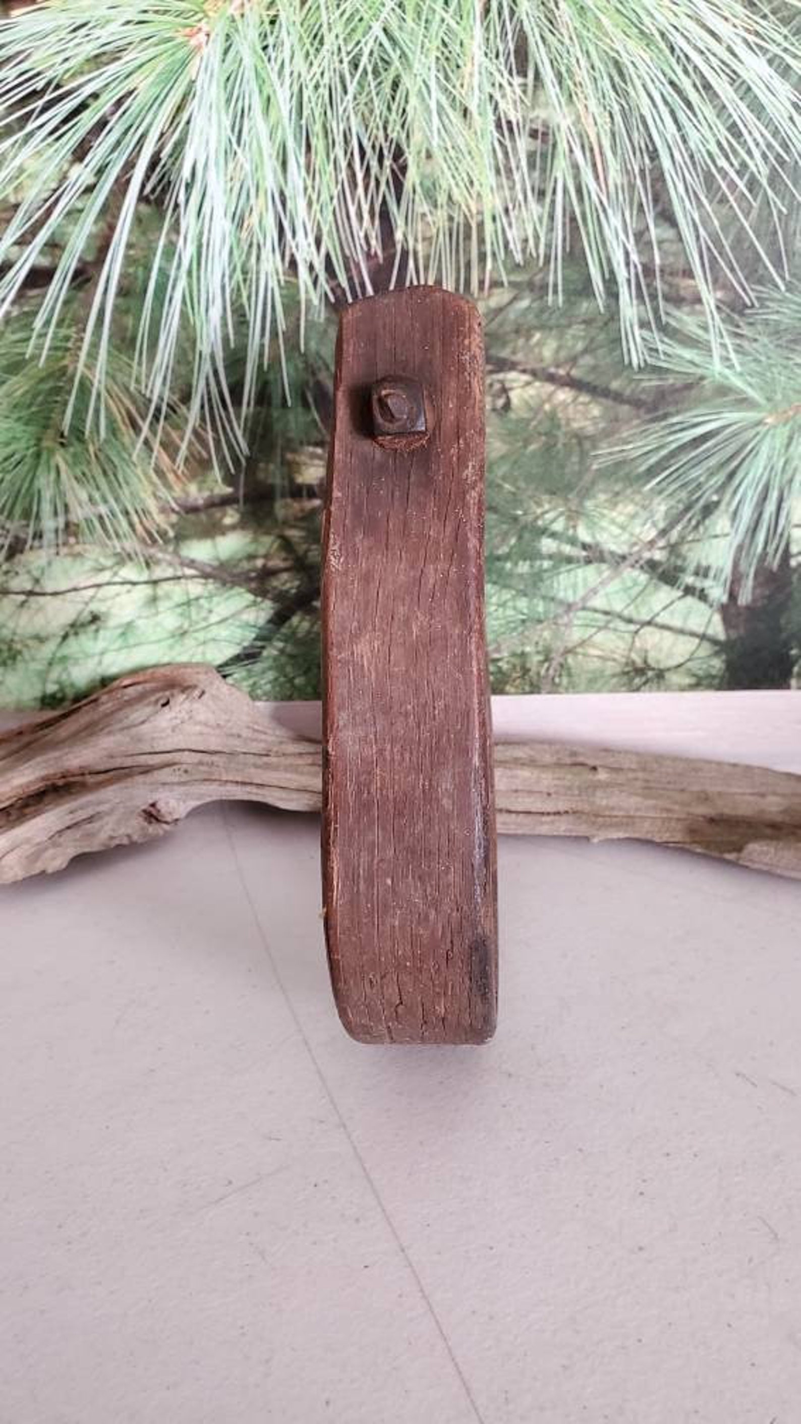 Narrow Old Bentwood Single Stirrup / Primitive Wood Stirrup / - Etsy