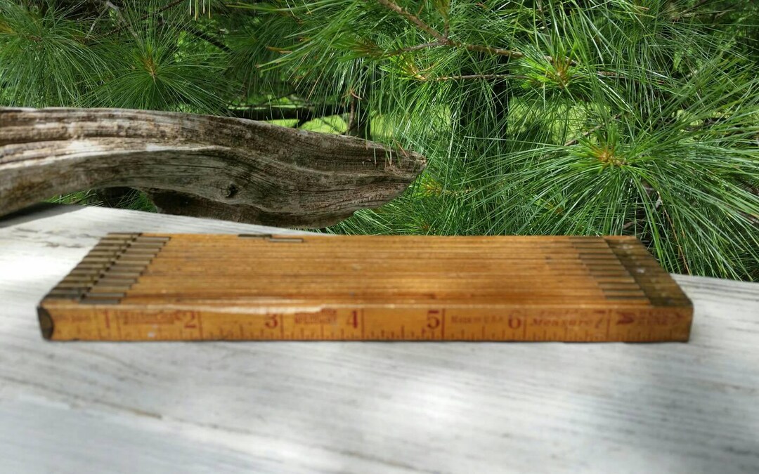 Interlox Master Slide Wooden Ruler Master Rule Mfg. New York No. 106 ...