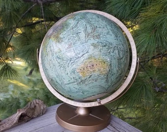 Raised Relief Globe - Etsy