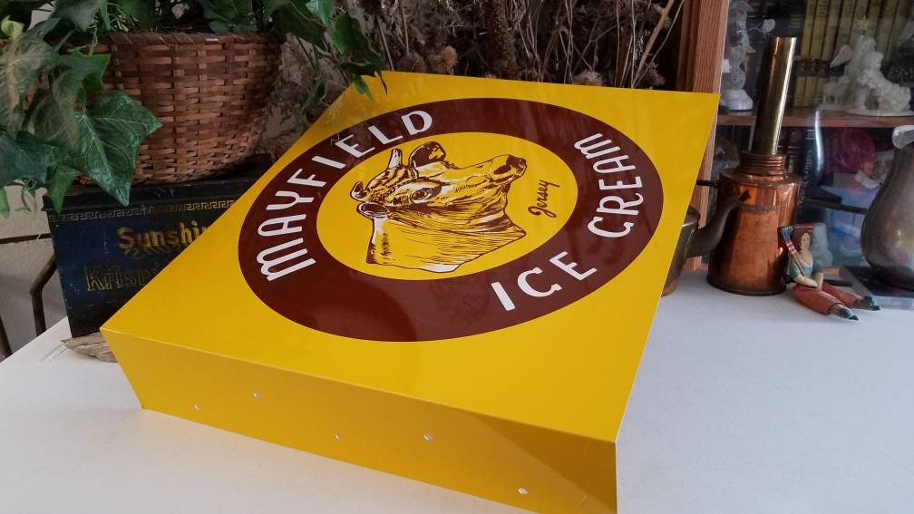 Logotipo De Helado Mayfield