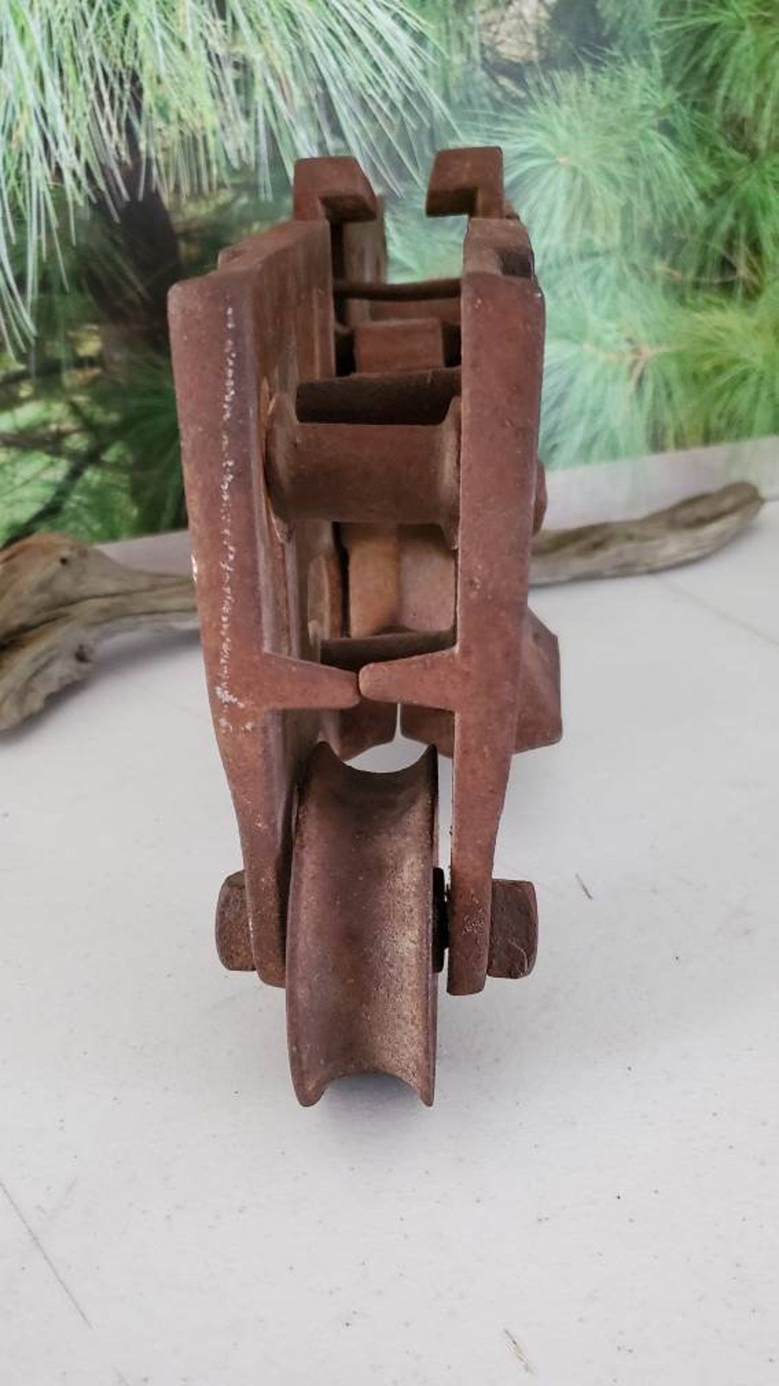 Cast Iron Porter Hay Trolley Barn Pulley (not Complete) Rustic ...