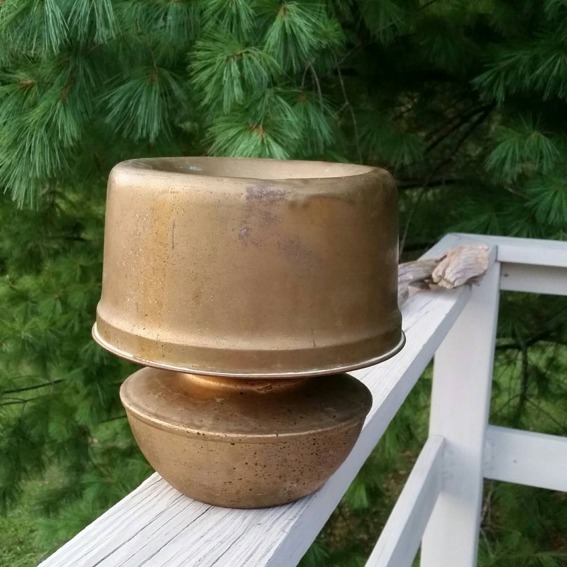 Antique Cast Iron & Brass Spittoon 2 Piece Spittoon / Antique - Etsy