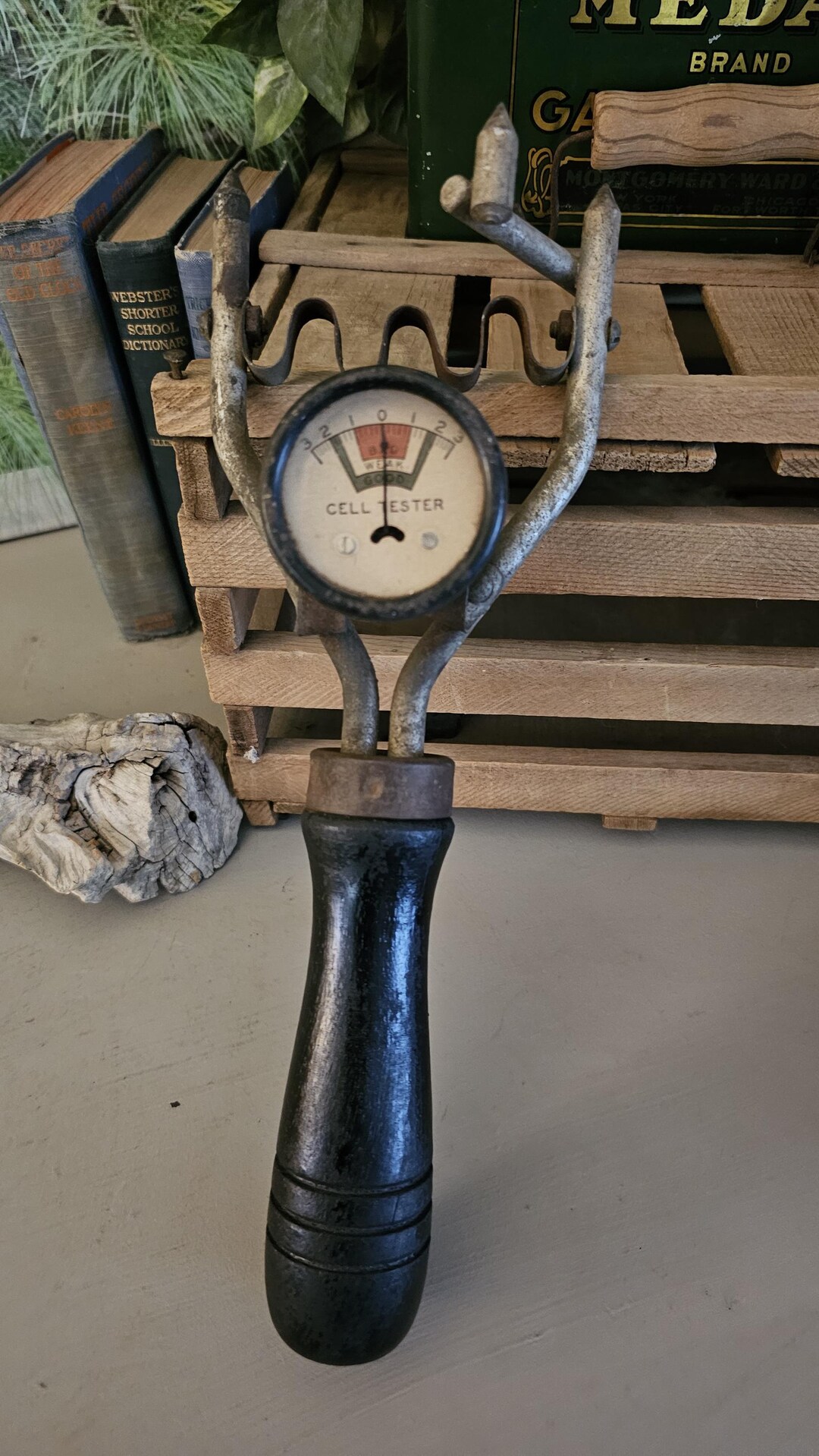 Battery Cell Tester, Vintage Hand Tool, Gift for Him - Etsy