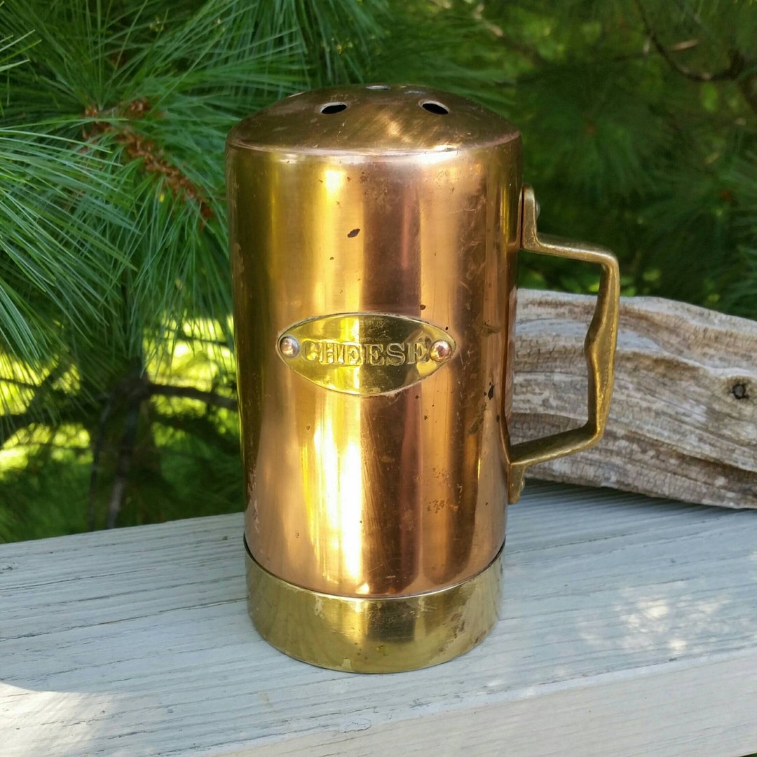 Old Dutch International (ODI) Copper & Brass Cheese Shaker Copper ...