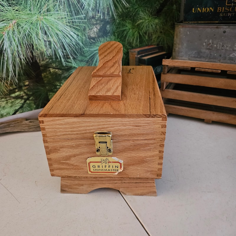 Shoe Shine Box - Etsy
