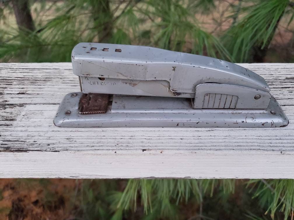 Vintage 1960s Swingline Metal Stapler: Mid-century Industrial Office ...
