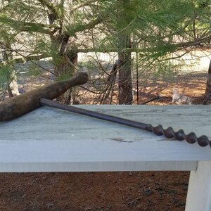 3/4 Inch Antique Hand Auger Rustic Tools Antique Hand Tool - Etsy