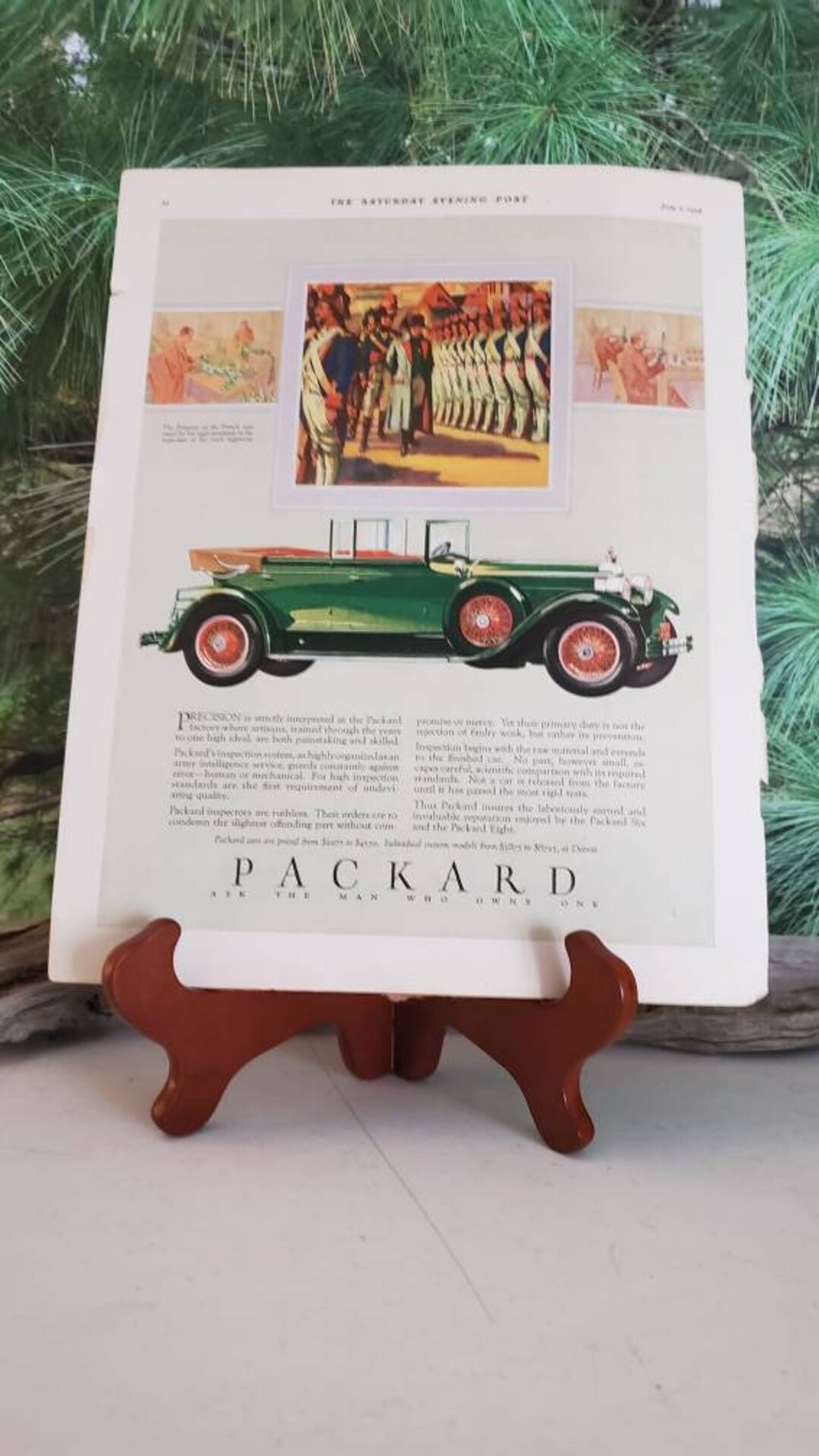 1932 Packard Original Magazine Ad Collectible Auto Advertising ...